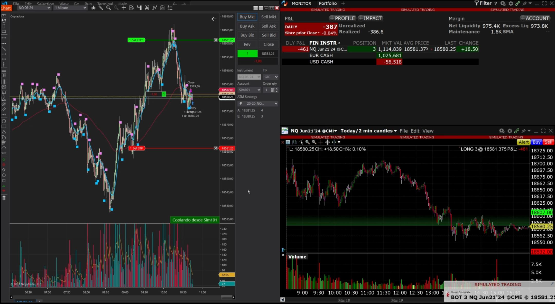 Projects - trader-algoritmico
